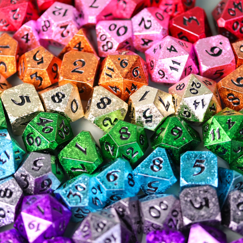 DND Dice, Dressed for the Quest - Die Hard Dice