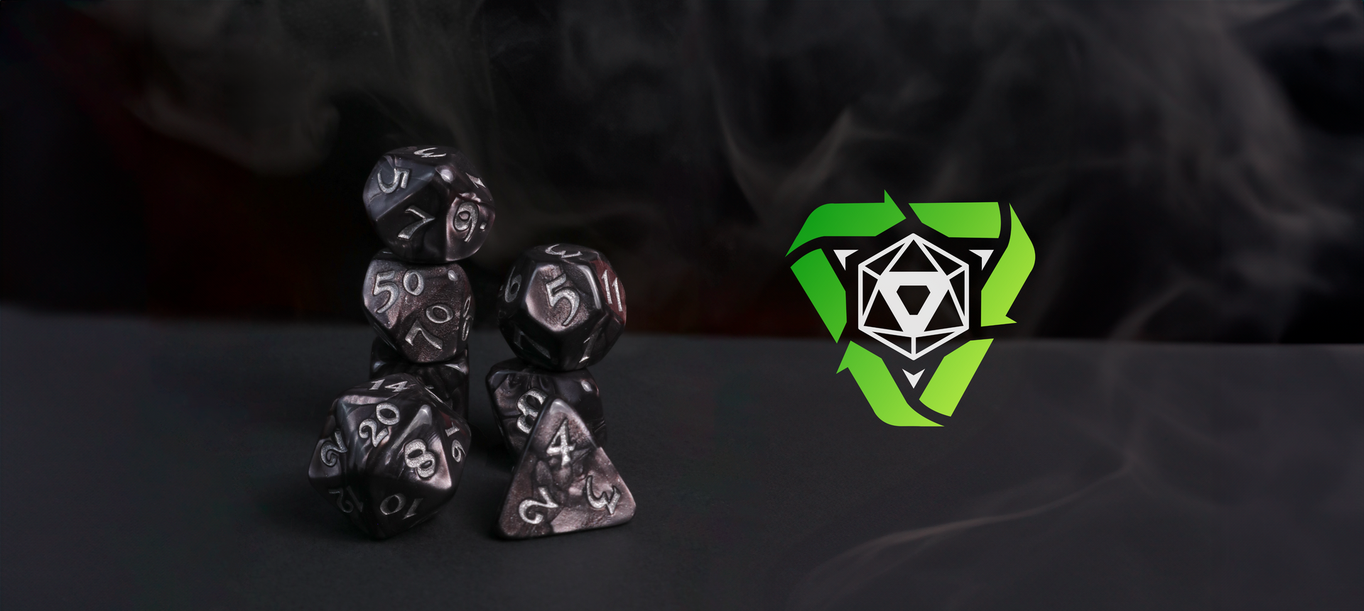 DND Dice, Dressed for the Quest - Die Hard Dice
