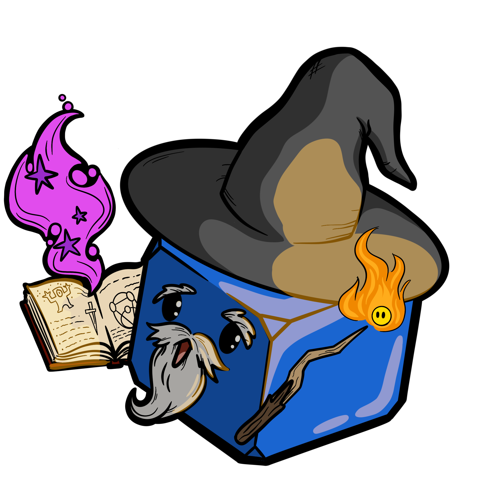 Sticker - Dice Wizard – Die Hard Dice