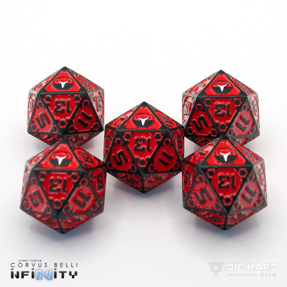 Infinity d20 Set - Nomads – Die Hard Dice